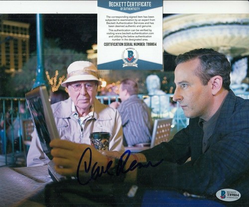 CARL REINER signed (OCEAN'S ELEVEN) Saul Bloom 8X10 photo BECKETT BAS ...