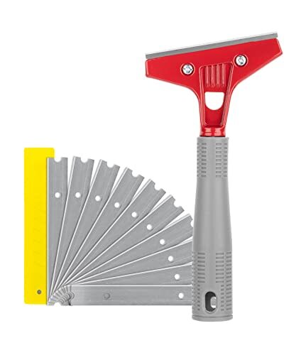 Bates- Razor Blade Scraper, 4" Scraper Tool with 10 Extra Scraper ...