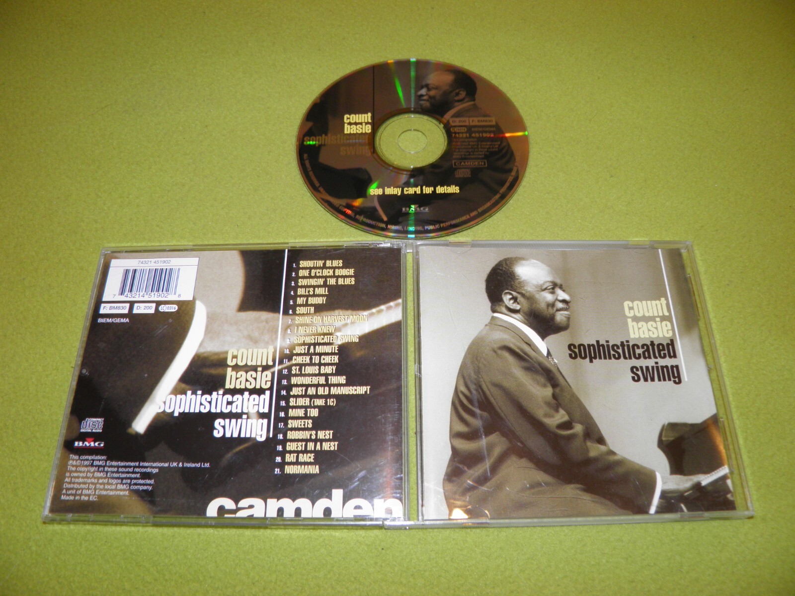 Count Basie & His Orchestra & Sextet - Sophisticated Swing - 1997 ...