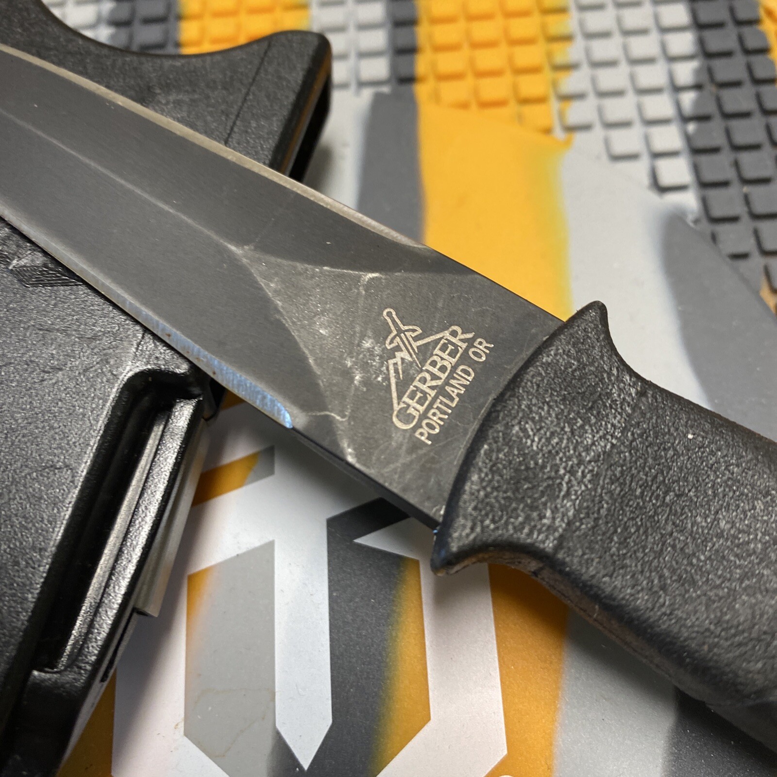 Rare/Discontinued Gerber Guardian Back-Up Fixed Blade Boot Knife W ...