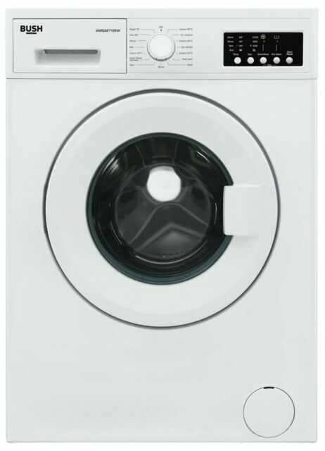Bush WMSAE712EW Free Standing Washing Machine 7Kg - White for sale ...