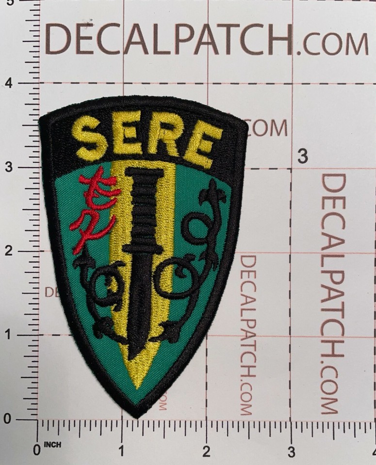 US Army SERE Survival Evasion Resistance Escape School Patch Hook ...
