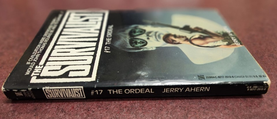 The Survivalist #17 The Ordeal by Jerry Ahern 1988 1st PRINT Paperback ...