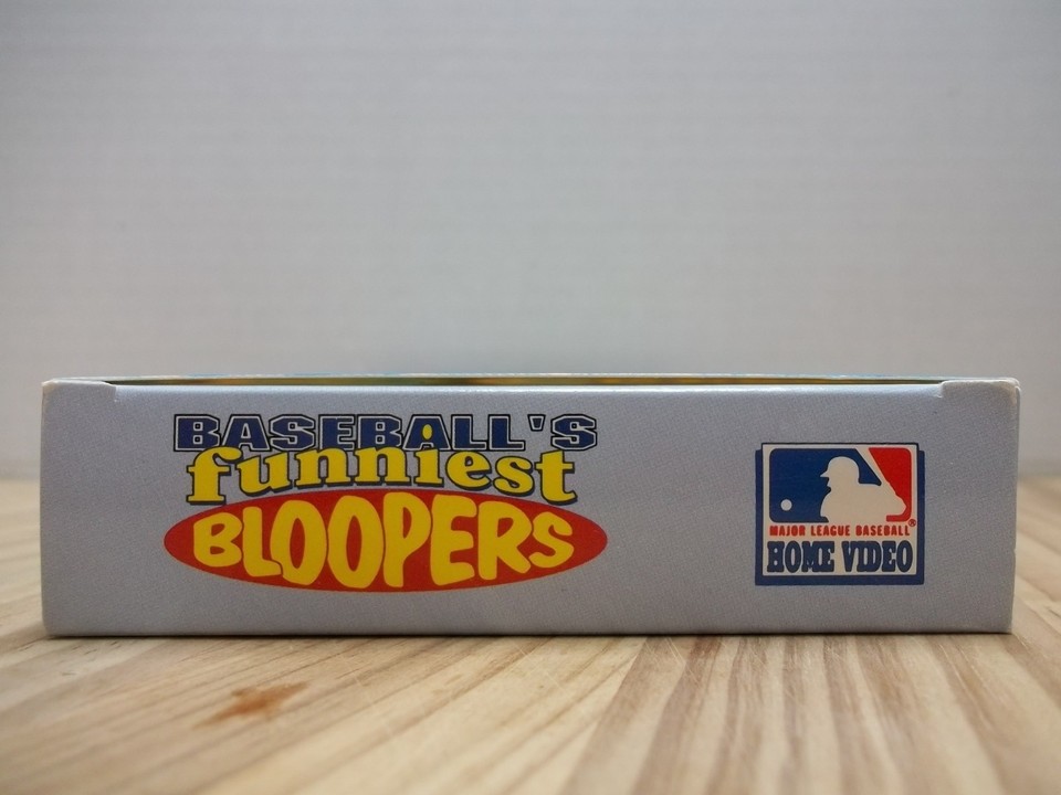 Baseball's Funniest Bloopers VHS Video Tape Sports Major League ...