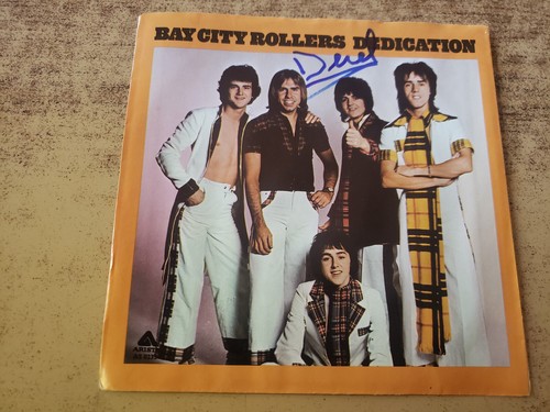 DEREK LONGMUIR AUTOGRAPHED VG++ SLEEVE 1970s Bay City Rollers ...