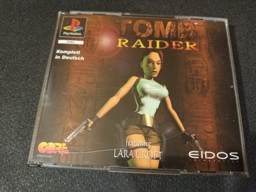 PS1 Playstation 1 PAL tomb raider lara croft | eBay