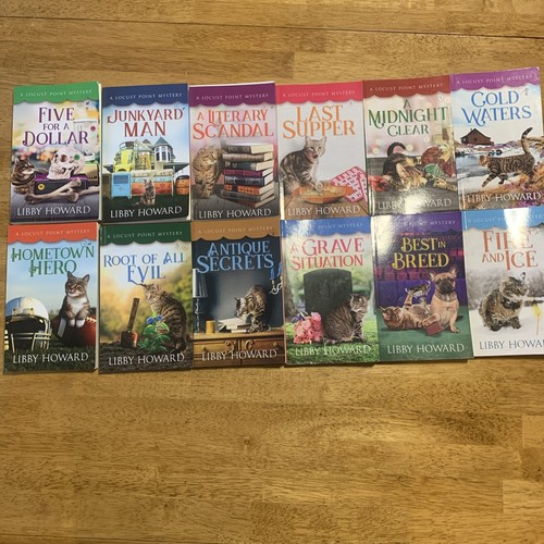 LOCUST POINT MYSTERY Books Libby Howard Lot Of 12: A Literary Scandal ...