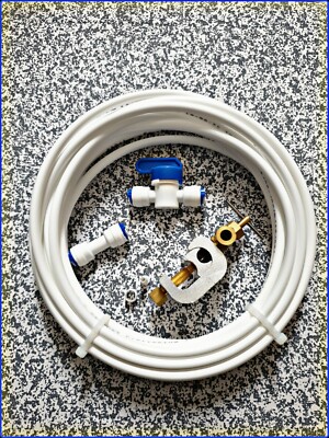 Fridge Freezer Water Filter Plumbing Fittings Connection Kit Pipe ...