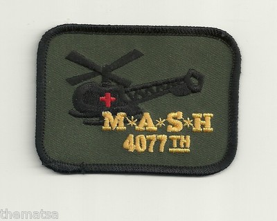 ARMY MASH 4077TH HUEY NEW OD EMBROIDERED MILITARY PATCH | eBay