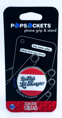 Authentic Popsockets Suicide Squad Daddy’s Little Monster Popsocket Pop ...