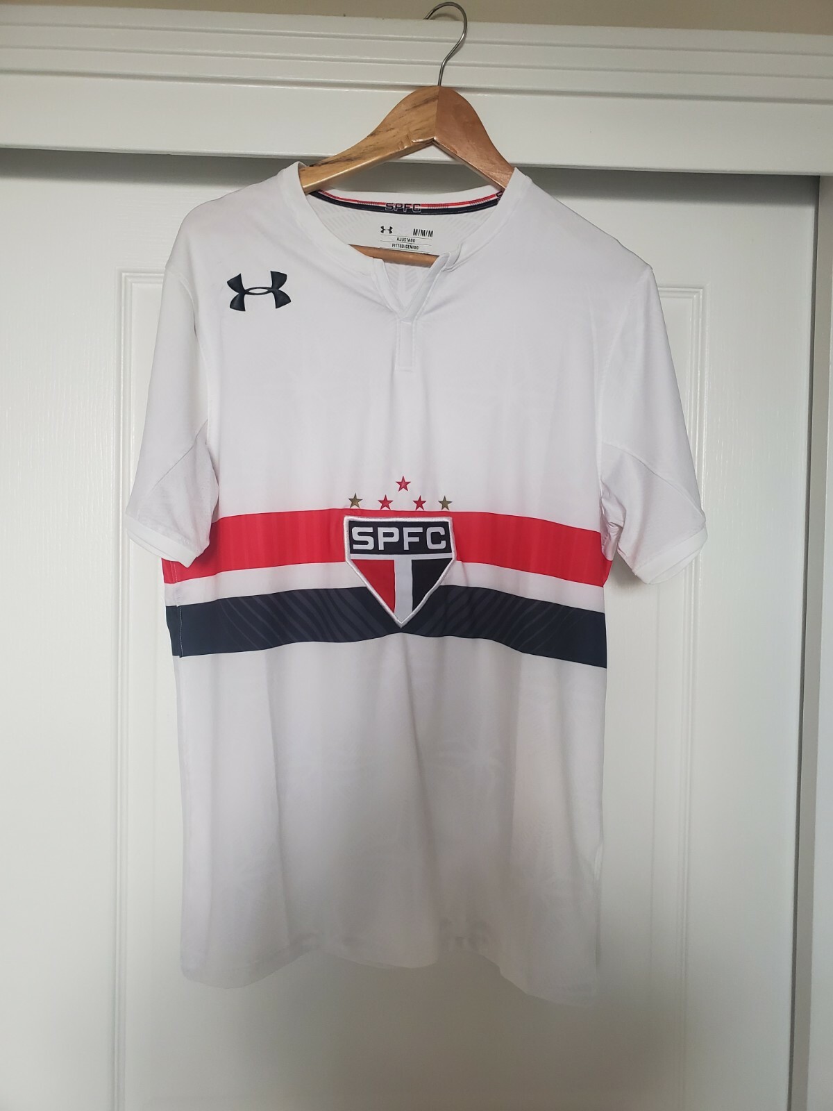 Under Armour São Paulo SPFC Home 2017 Soccer Jersey Men Size M | eBay