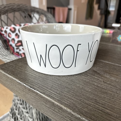 RAE DUNN I WOOF YOU DOG BOWL - ARTISAN COLLECTION By Magenta 202 | eBay