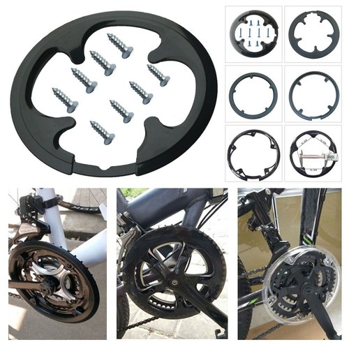 Bicycle Tooth Plate Chain Wheel Guard Bike Crank Cap Universal Crank ...