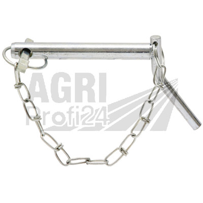 Oberlenkerbolzen Kat.1 19x135mm Sicherungsbolzen mit Splint Steckbolzen ...