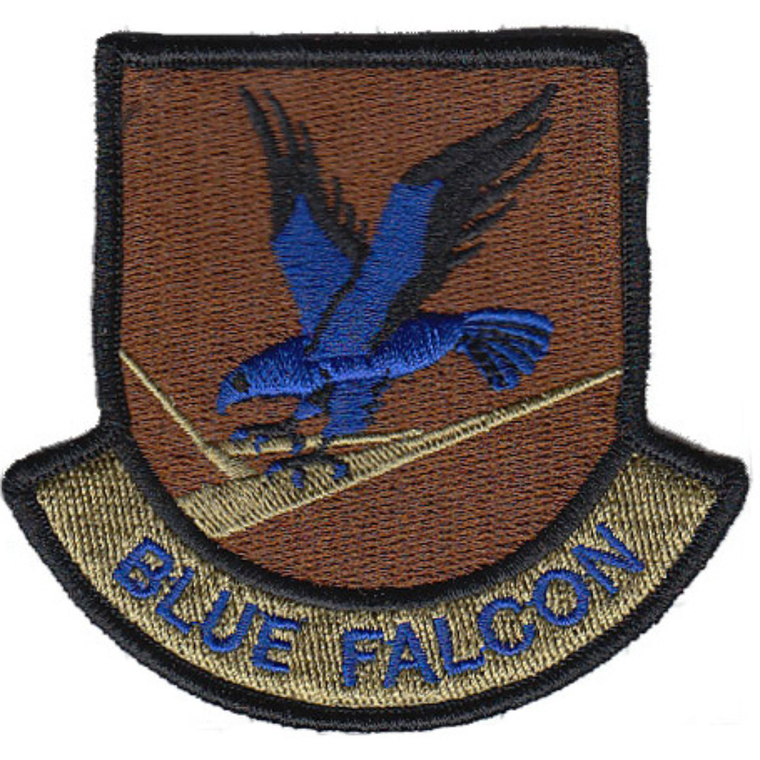 Blue Falcon Patch 93rd FS MAKOS RIAT 2024 USAF F 16 FALCON Fighter