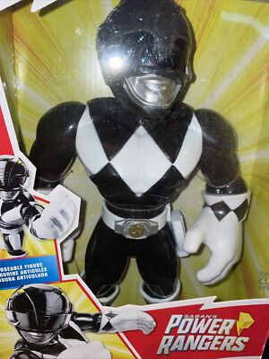 Playskool Heroes Mega Mighties Power Rangers Black Ranger 10-inch ...