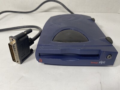 Iomega Zip250 External Parallel Port Drive Z250P w/ Zip Cable | eBay