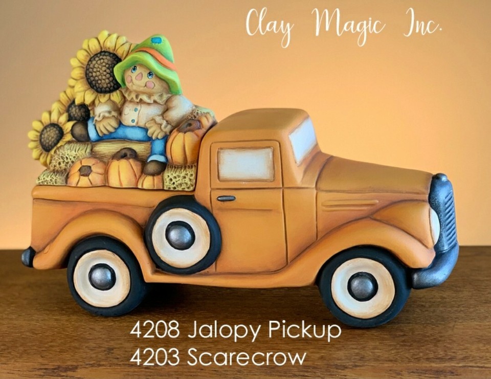 NEW Clay Magic Truck or Truck w Insert 4 U 2 Pick From Unpainted ...
