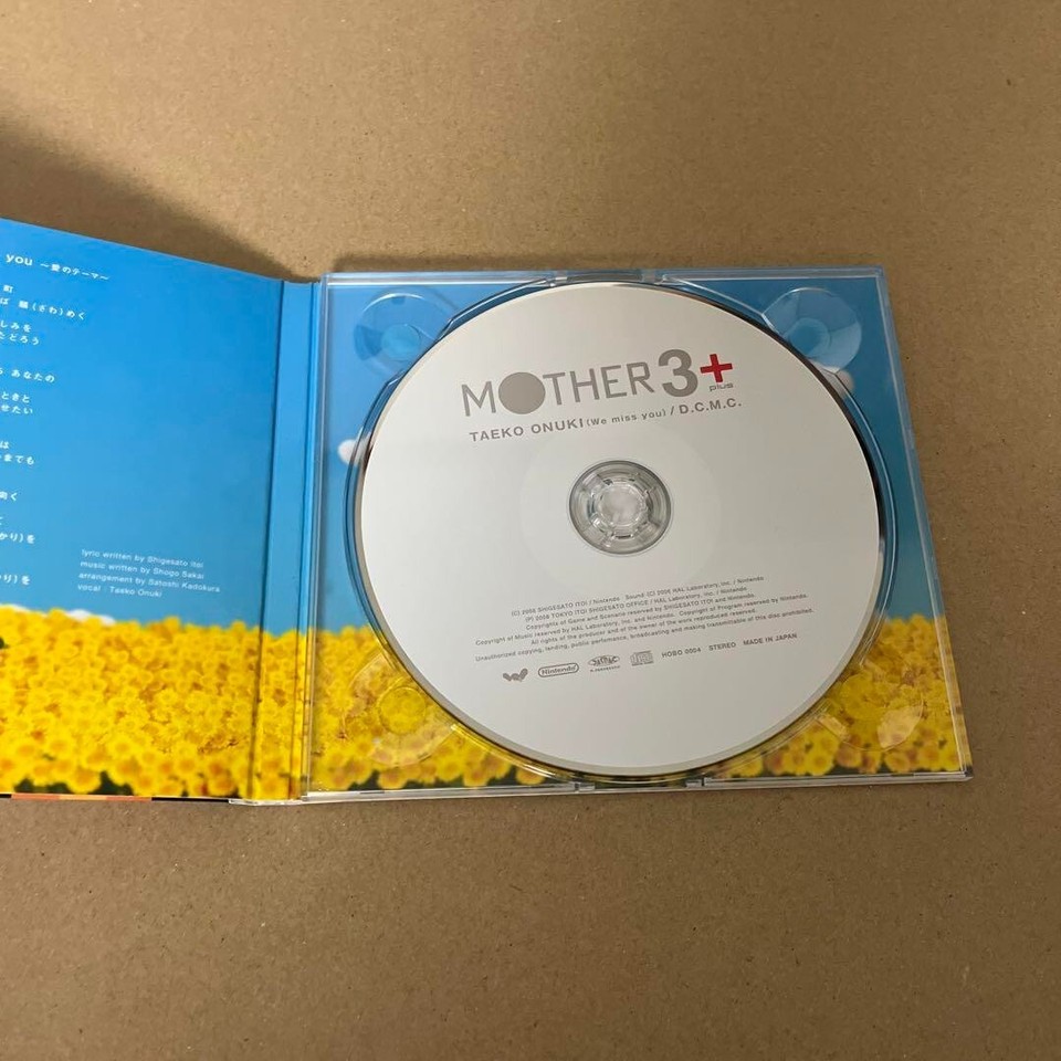 MOTHER 3 Series Original Soundtrack CD Taeko Onuki Earth Bound Nintendo ...