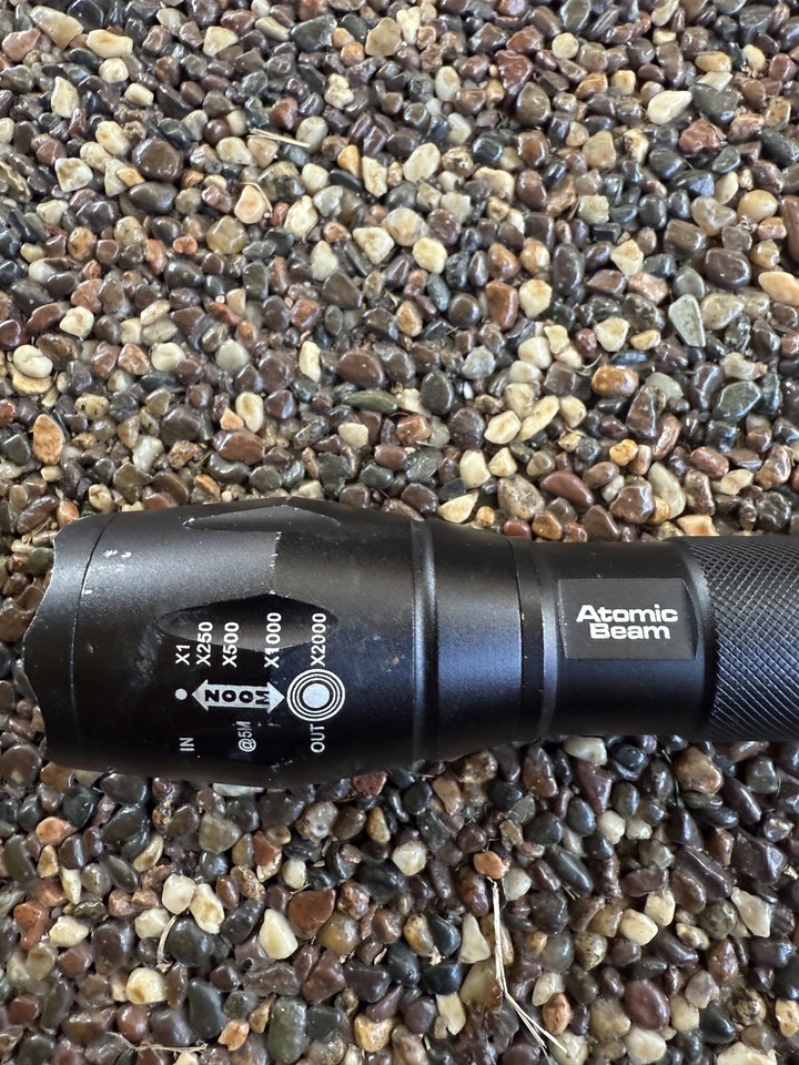 BulbHead Atomic Beam LED Flashlight Original 5 Beam Modes Tactical Light | eBay