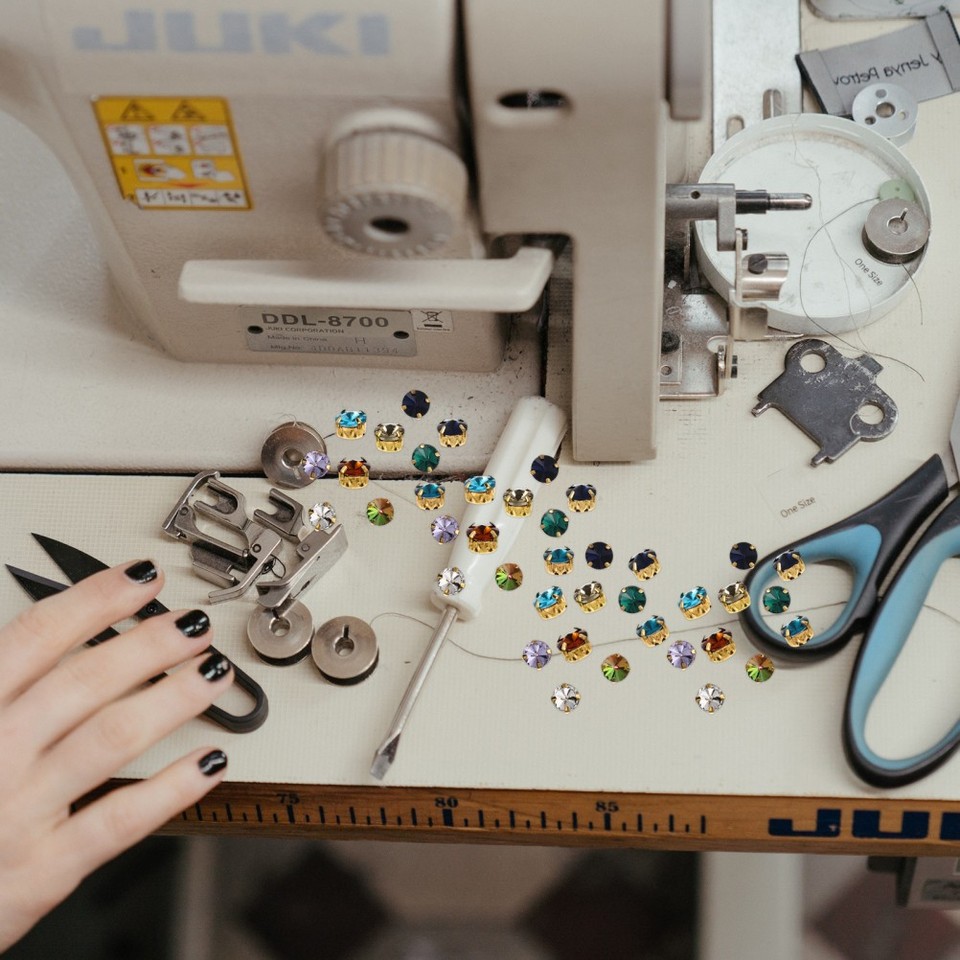 40pcs Glass Claws Drill Accessories Garment Decor Glass Claw ...