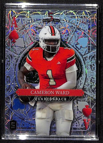2024 Wild Card 5 Card Draw Stacked Deck - Ace Spades #SDJS-CWN Cameron ...