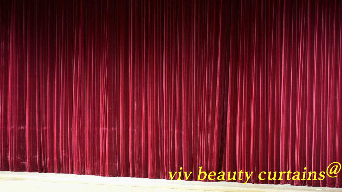 Theater Curtain Fabric Stage Backdrop Curtains Made To Order | Corona