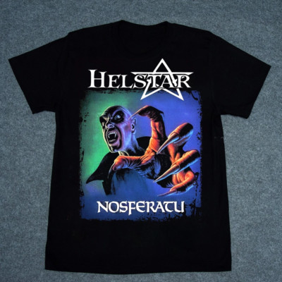 Helstar Band Nosferatu Tour Black Cotton T Shirt Full Size S-5XL | eBay