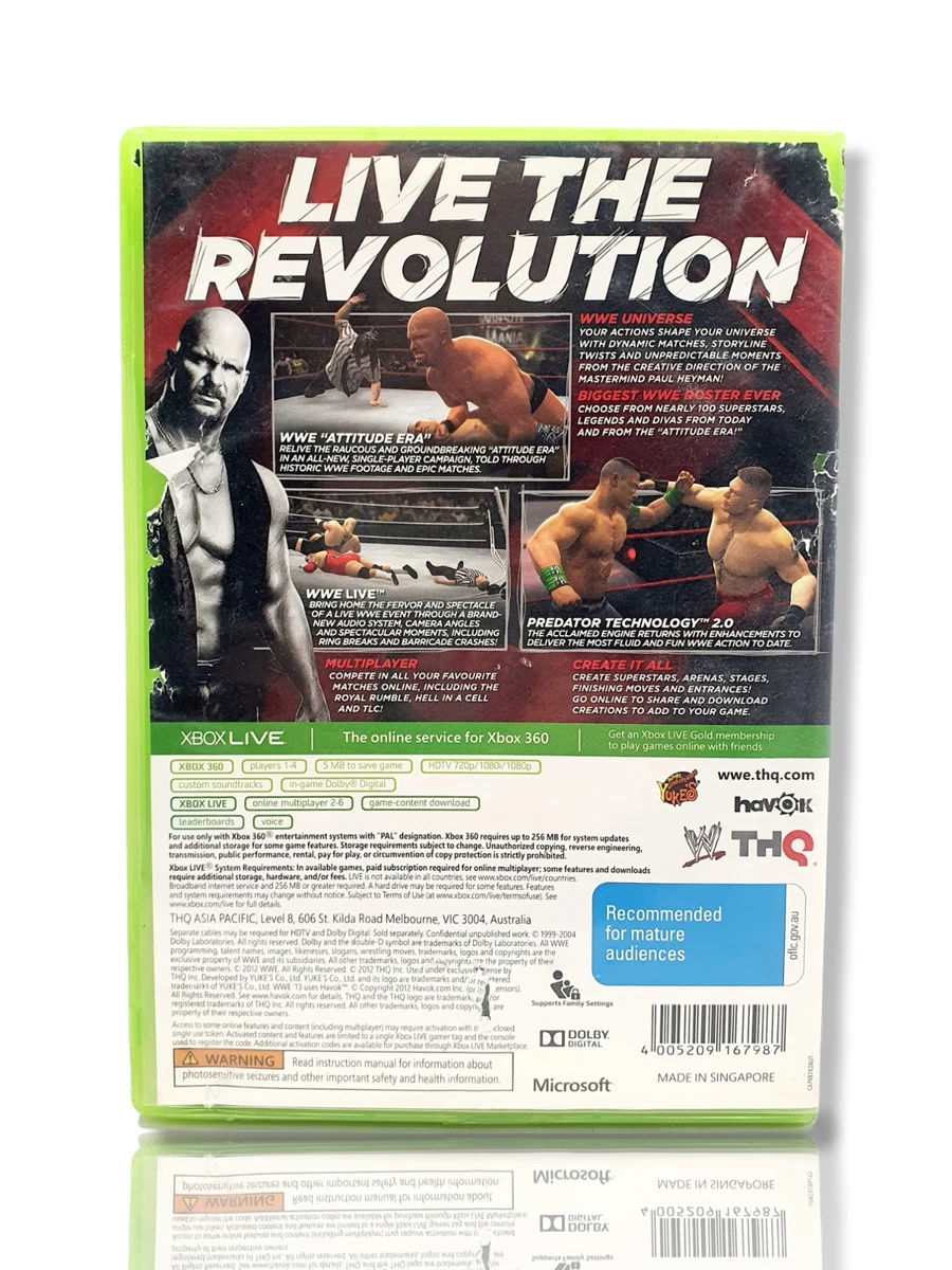 Wwe 13 Xbox 360 Gameplay