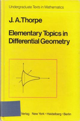 Elementary Topics in Differential Geometry (Undergraduate Texts i | eBay