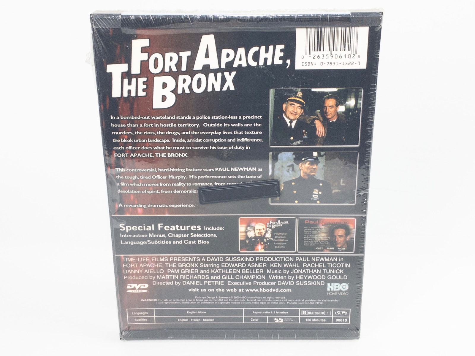 FORT APACHE, THE BRONX DVD - Paul Newman, Ed Asner, 1981 - Sealed Snap ...