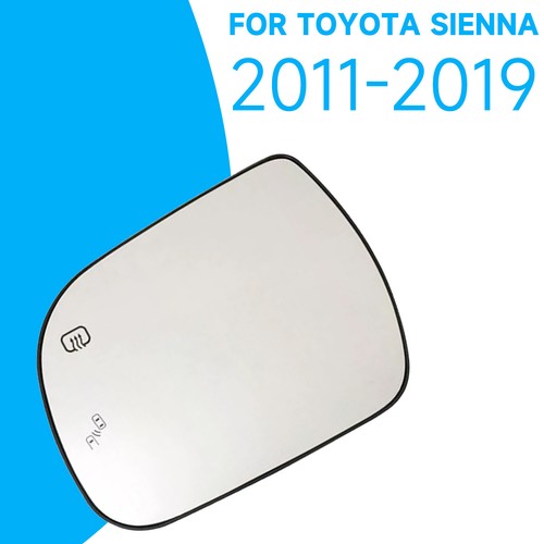 Left Heated Side Rear View Mirror Glass Lens Repalce For Toyota Sienna ...