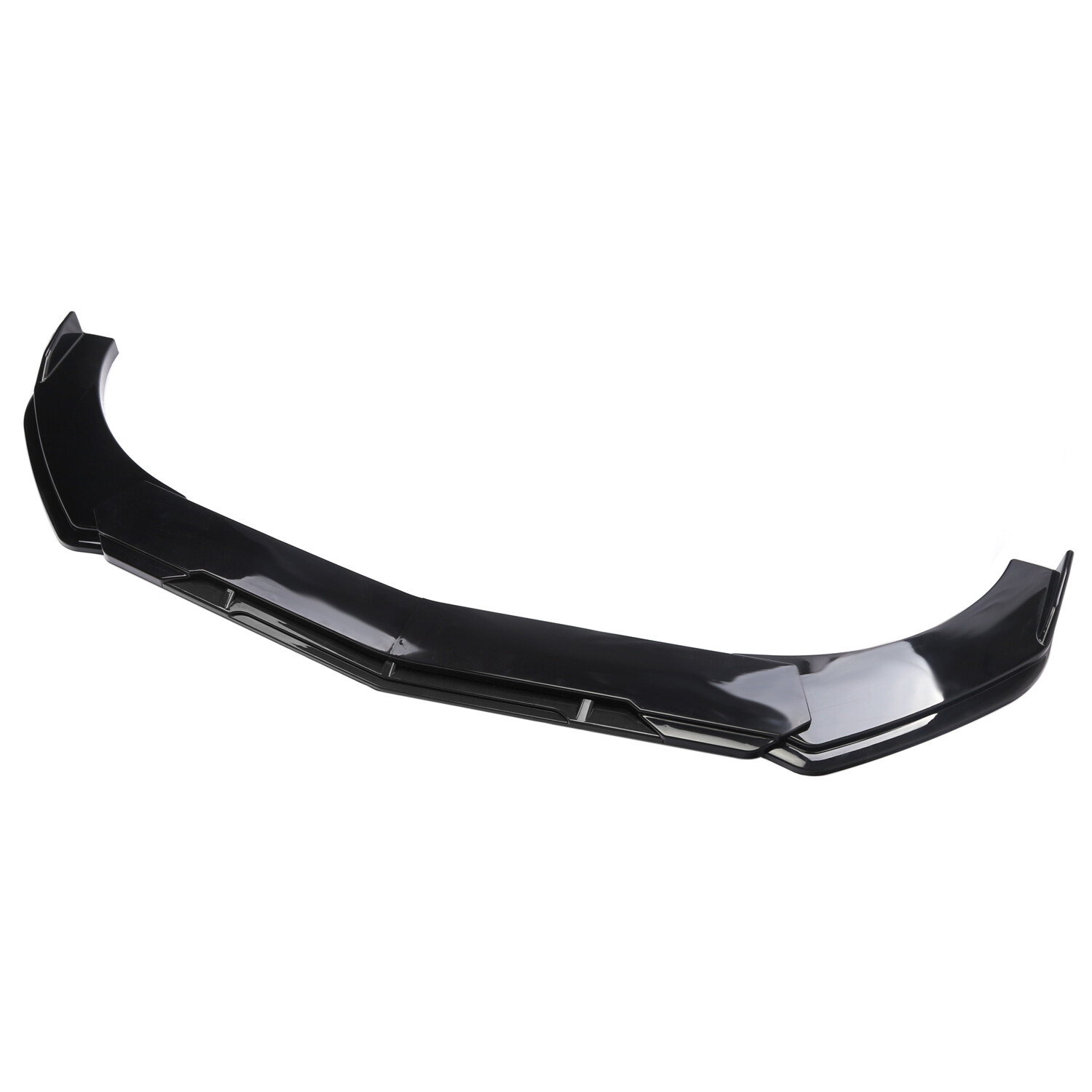 Glossy Black Front Bumper Lip Spoiler Splitter Body Kits For Peugeot ...