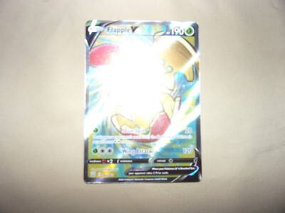 Flapple V Full Art 143/163 Ultra Rare Battle Styles Pokemon TCG NM/M | eBay