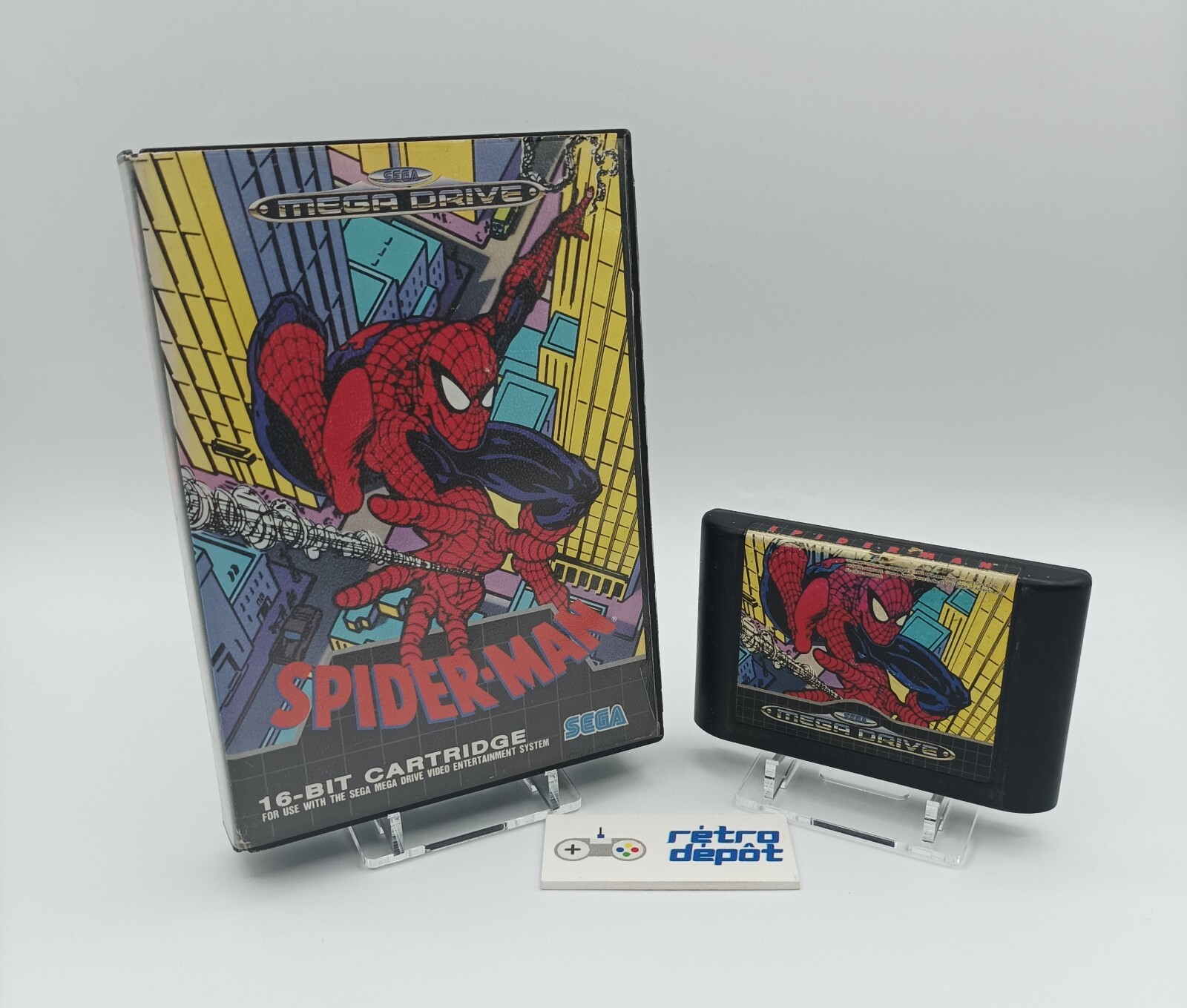 SpiderMan Megadrive PAL - Prix - Photo - Présentation