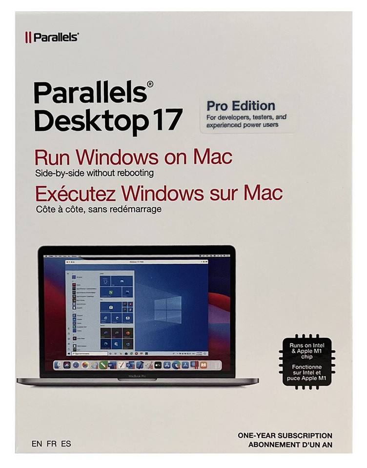 Parallels Desktop 17 PRO - 1 Year Subscription, New Retail Box | eBay