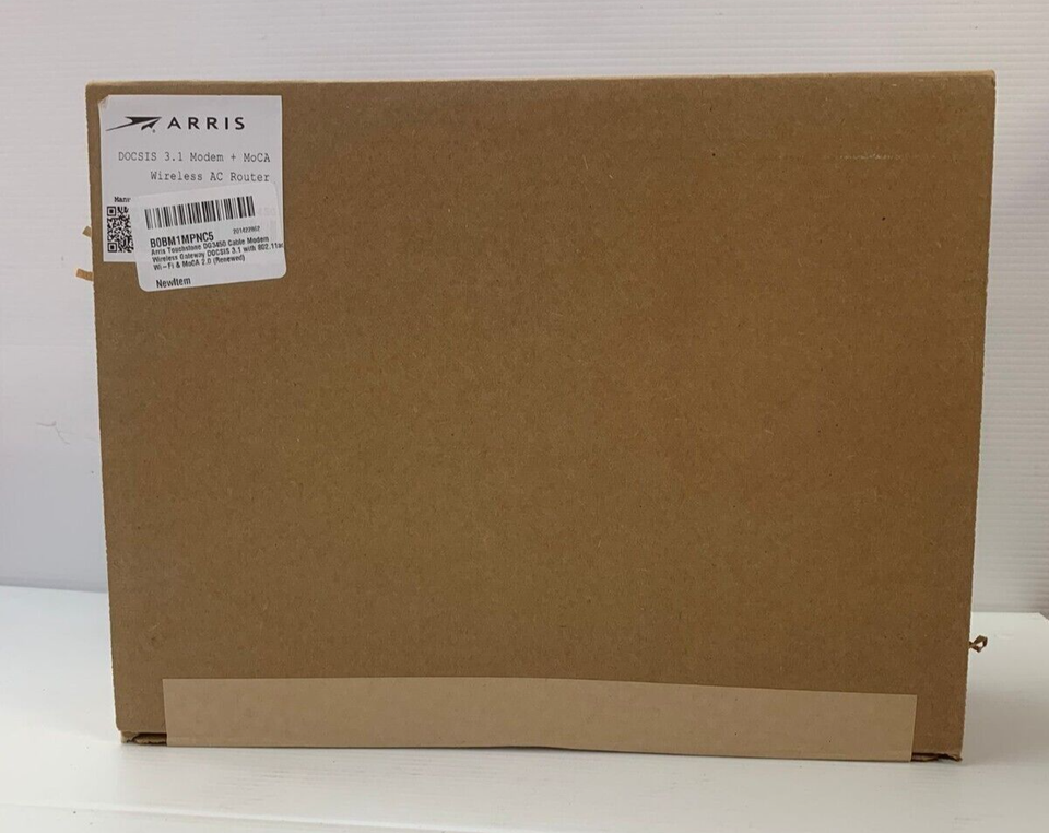 Arris DG3450 Docsis 3.1 Cable Gateway Modem/Router Black (Renewed) | eBay