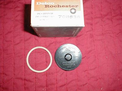 NOS GM 1957-61 PONTIAC CHEVROLET POWER PACK 3 X 2 BARREL CHOKE STAT ...