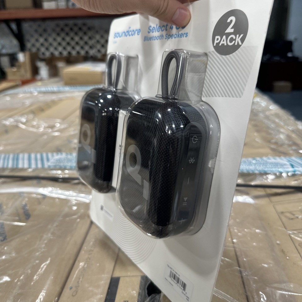 Soundcore Select 4 Go Bluetooth Speaker by Anker (2-pack Bundle) - New ...