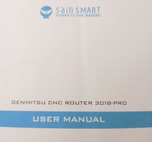 SainSmart Genmitsu CNC 3018-PRO Router Kit GRBL Control 3 Axis Plastic ...