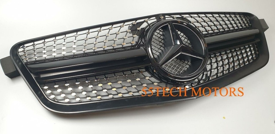 W212 2010 2011 2013 2012 E550 sedan wagon grille led illuminated star ...