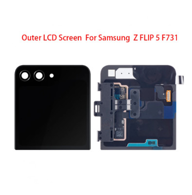 OEM LCD Screen with Housing Top Ppper Back Glass For Samsung Galaxy Z ...