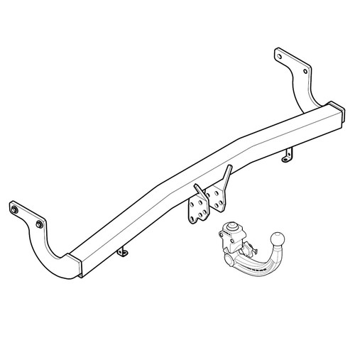 Westfalia Towbar for Hyundai i30 Estate 2017-2020 - Detachable Tow Bar ...
