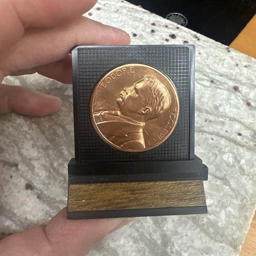 Franklin D. Roosevelt Presidential Inauguration Medal Bronze Colored ...