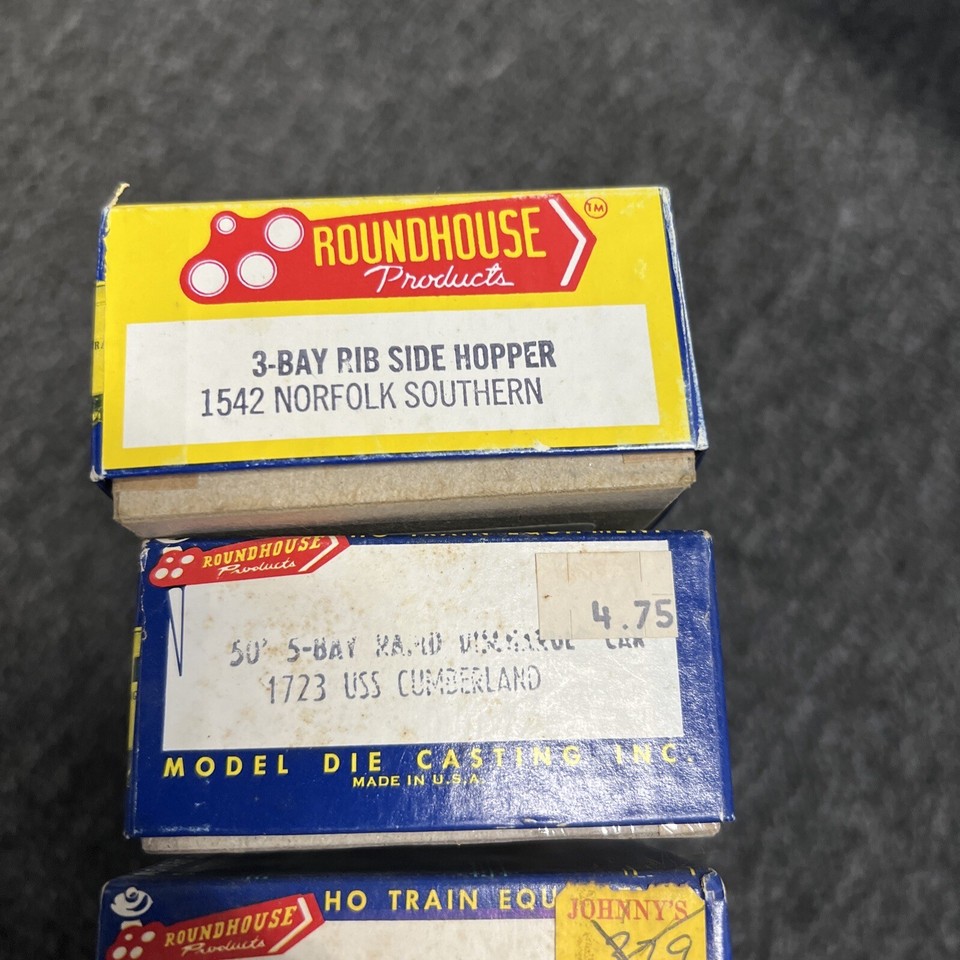 6 -- Roundhouse HO Kits / Box Car - Complete / Unused (P4) | eBay