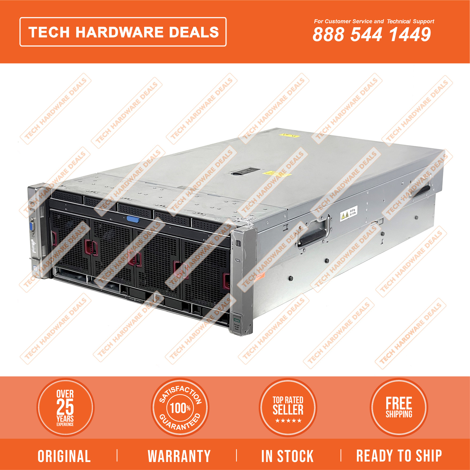 HP ProLiant DL580 G9 4x E7-8890v4 2.2Ghz 24-Core 256GB 5.5" 816815-B21 ...