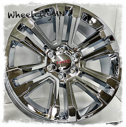 22" chrome OE replica 23217243 rims fits 2021 GMC Sierra Yukon Denali ...