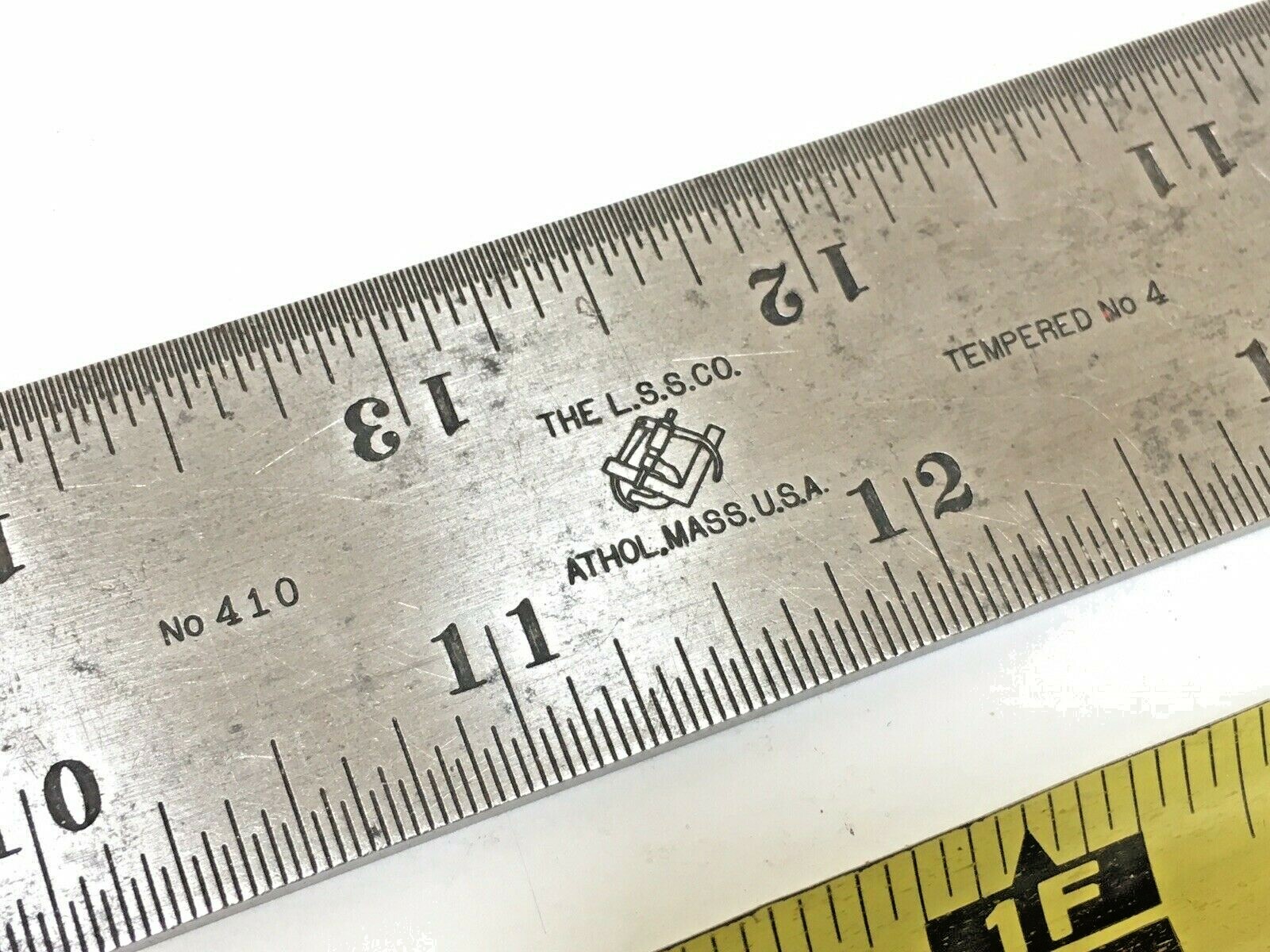 VINTAGE L.S. Starrett No. 410 Tempered 24" Machinists Ruler | eBay