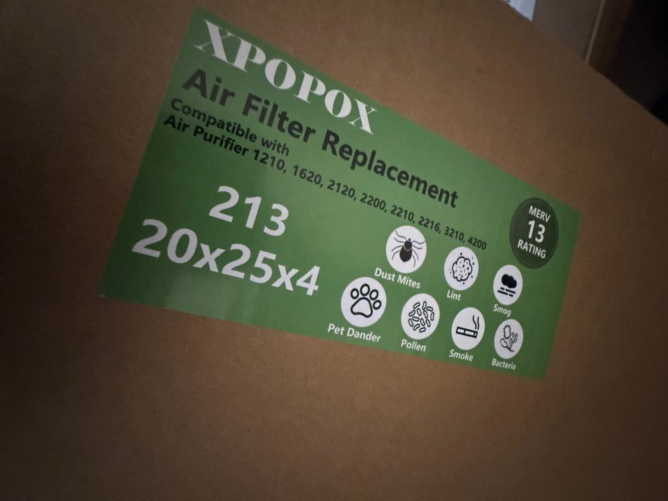 213 Air Filter MERV 13 Replacement Filter Compatible with Aprilaire 3 ...