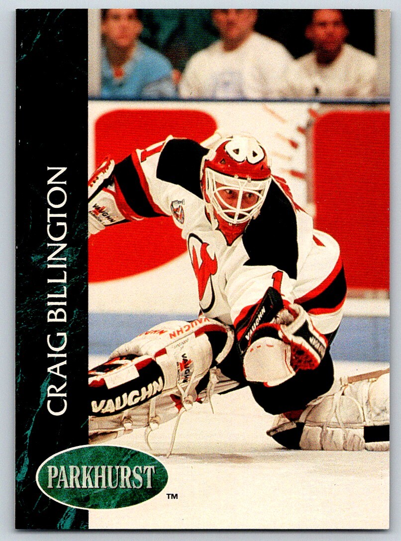 1992-93 Parkhurst CRAIG BILLINGTON #330 New Jersey Devils | eBay